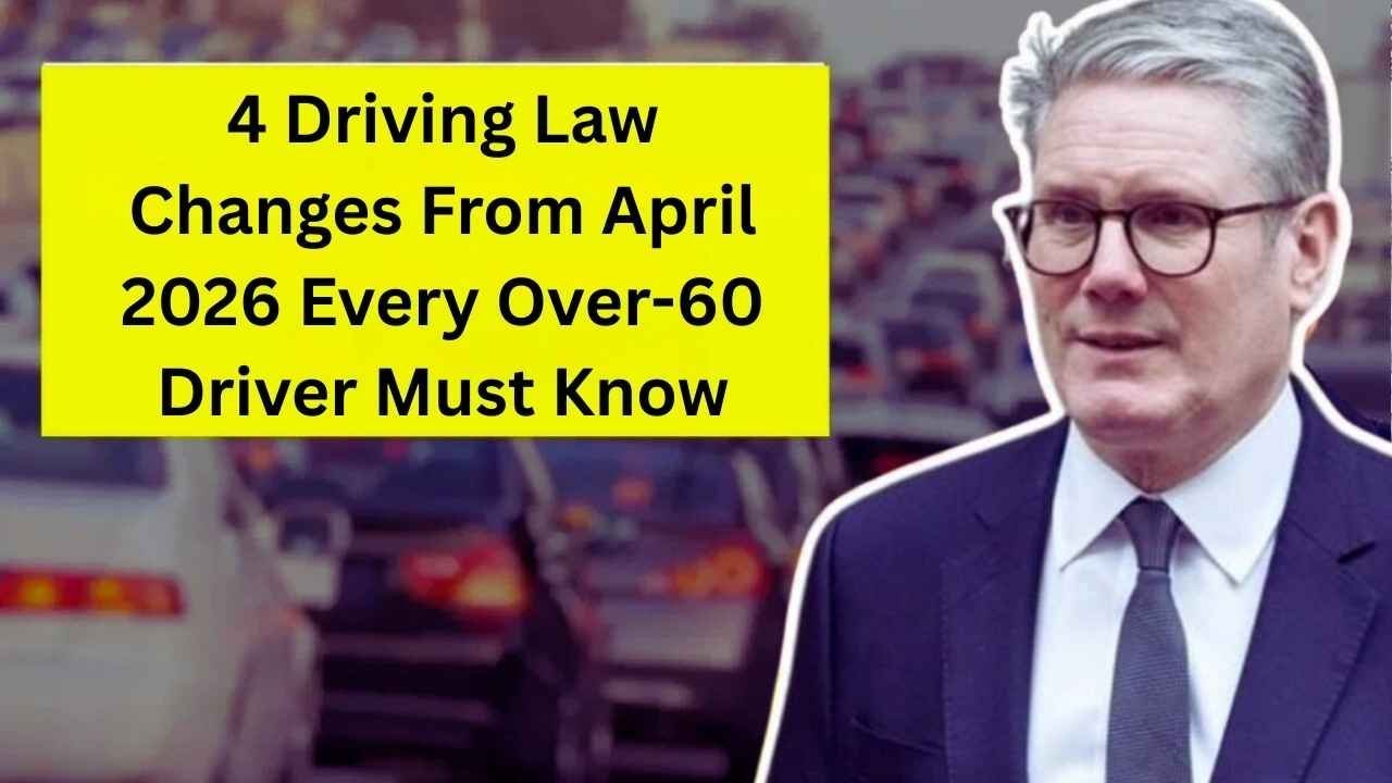 4 Driving Law Changes From April 2026 Every Over-60 Driver Must Know ...