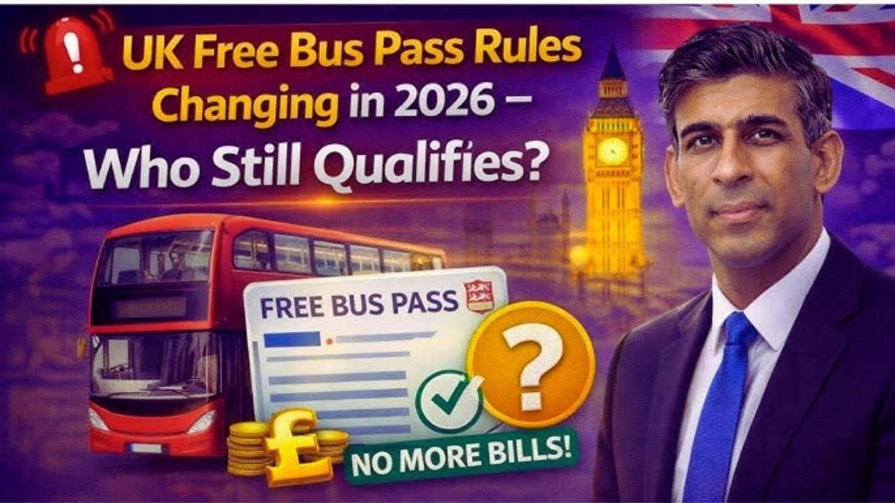 Free Bus Pass Changes 2026 | New Rules From April | Who Still Qualifies ...