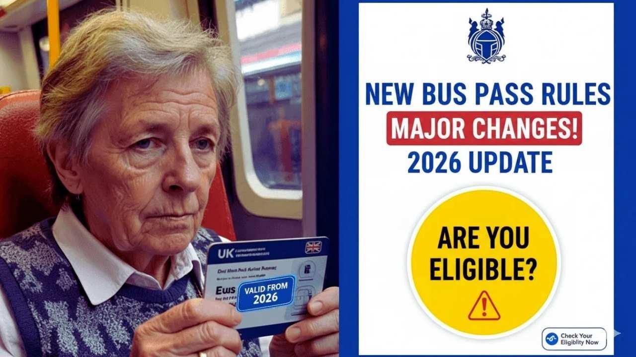 UK Govt Confirms Free Bus Pass Changes for Over-60s Today ...